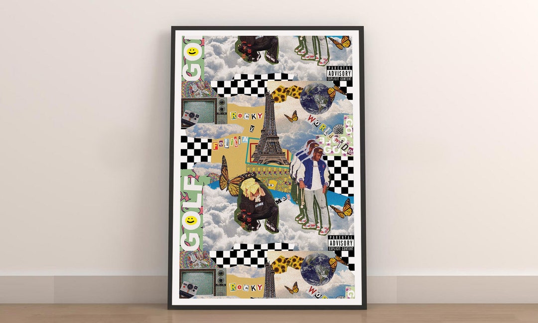 Wangsap, Potato Salad Original Art Poster, Surrealist Digital Collage ...