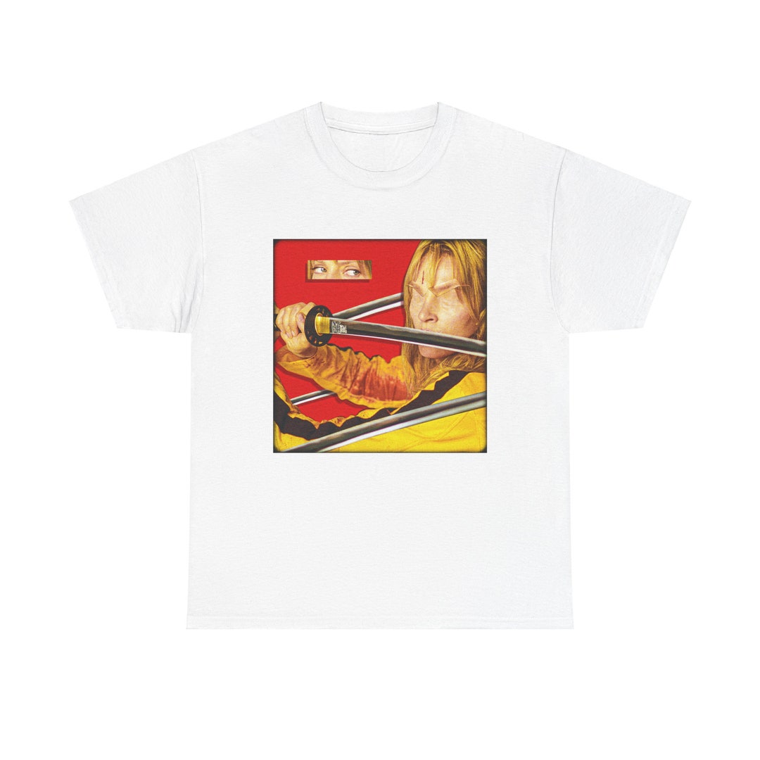 Kill Bill T Shirt the Bride Original Art Poster, Surrealist Digital ...