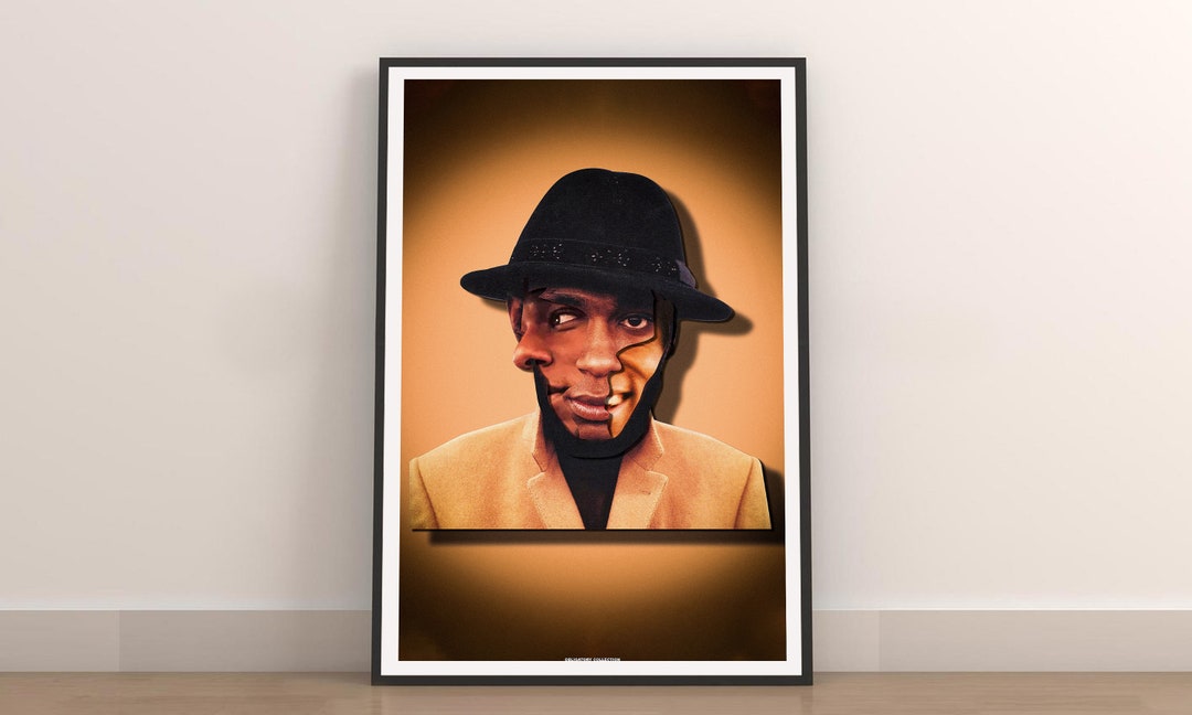 Mos Def Portrait Original Art Poster, Surrealist Digital Collage - Etsy