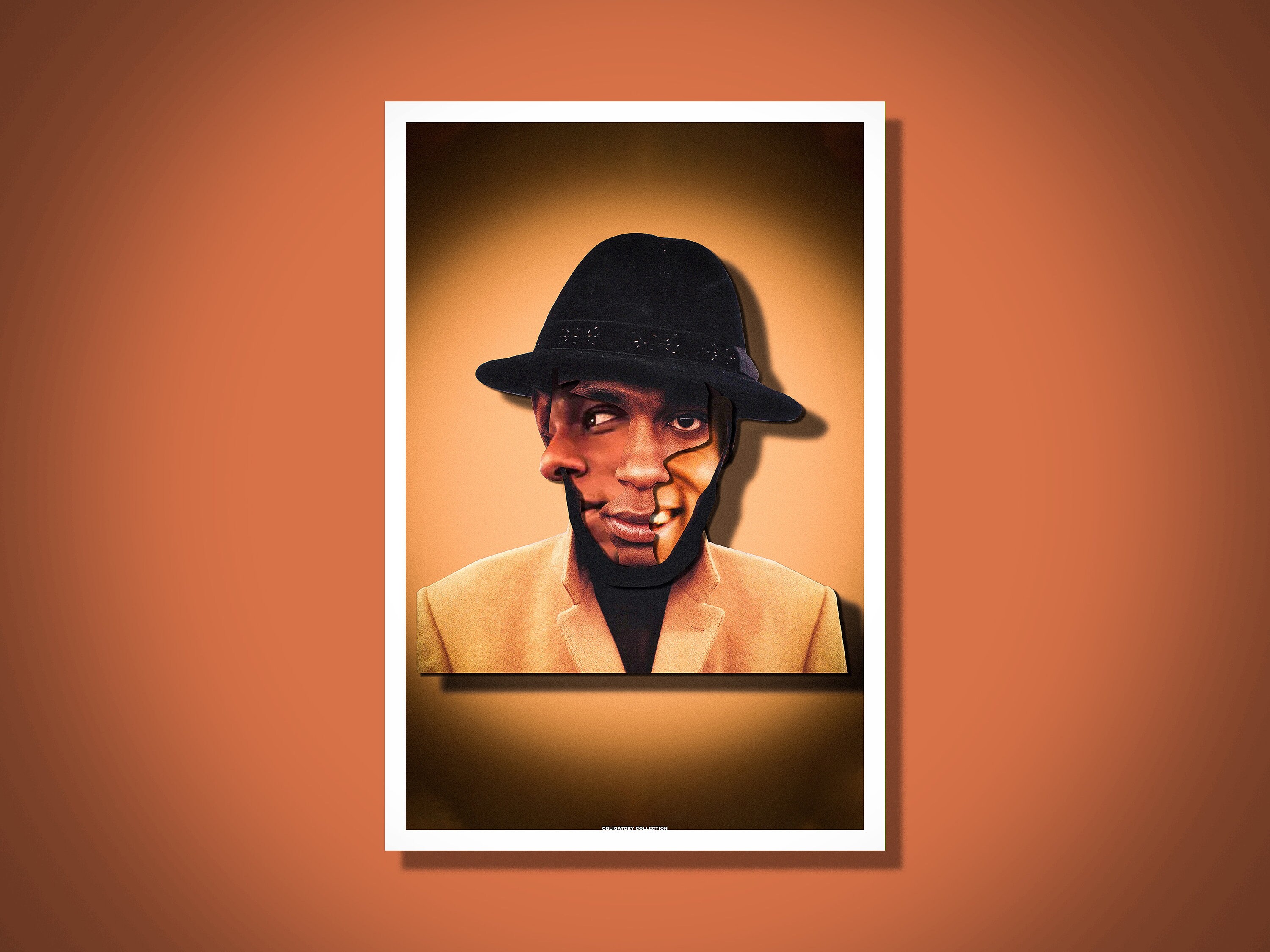 Mos Def Portrait Original Art Poster, Surrealist Digital Collage - Etsy