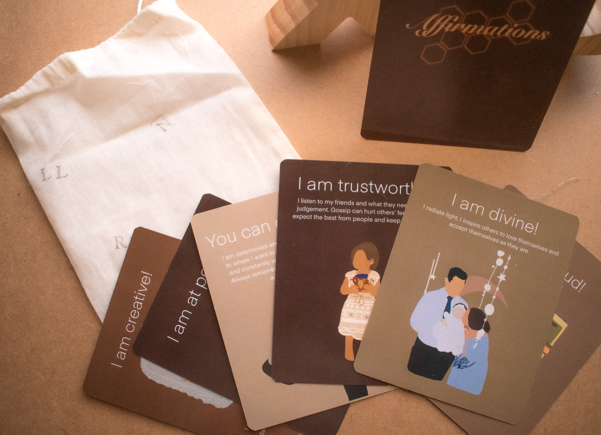 Affirmation Cards and Mindfulness Cards for Therapy & Meditation