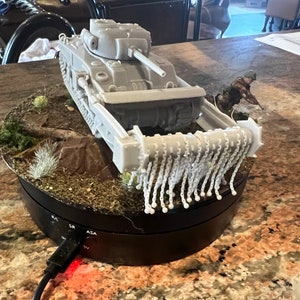 US Army Sherman Crab Tank - Etsy
