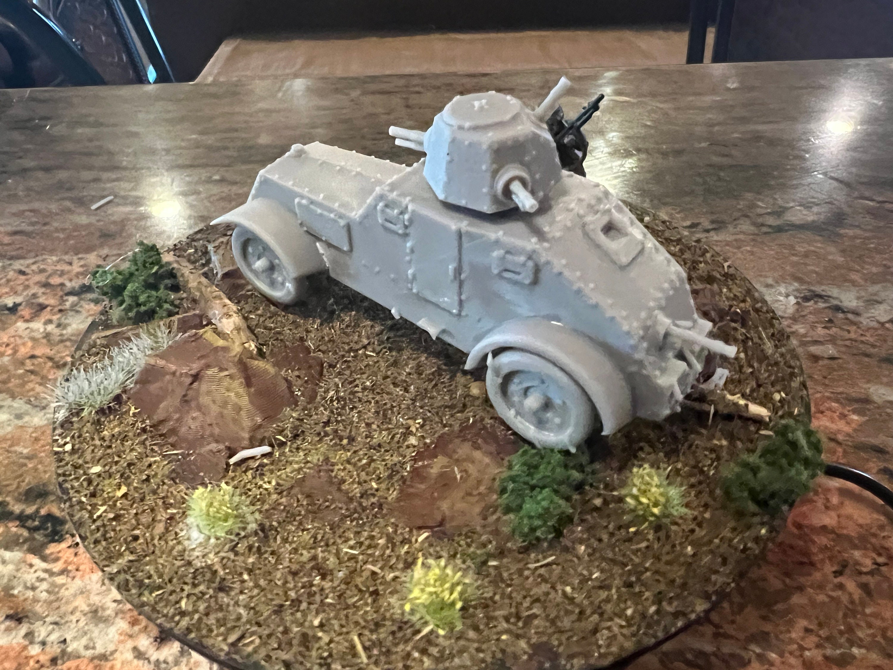 Ursus WZ29 Polish Armored Car - Etsy