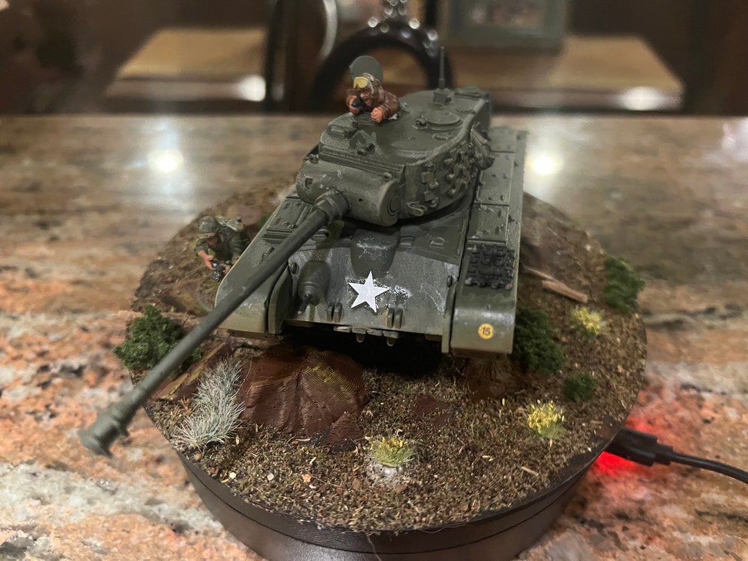 Painted M26 Pershing Tank 1/56 Tank for Bolt Action - Etsy