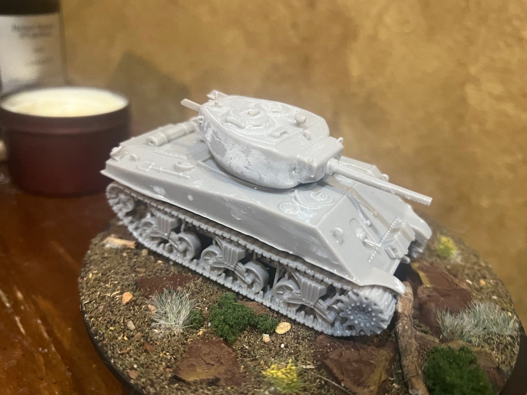 US Army Sherman M4A3 King Cobra Tank (with Free Stowage and Pintle MG ...