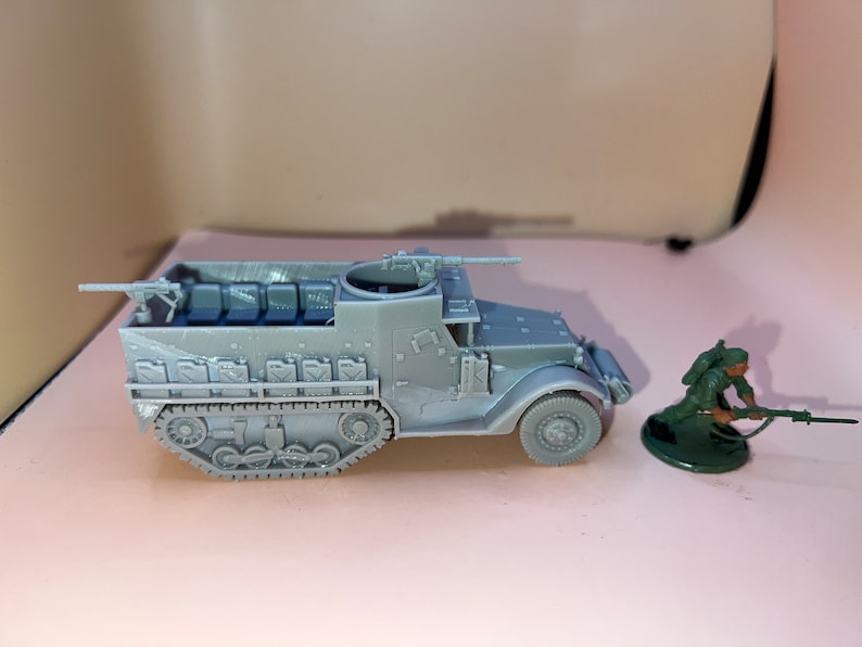 WW2 US Army Halftrack for Bolt Action - Etsy