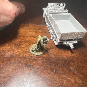 1/56 28mm German Armor Halftrack SDKFZ Maultier - Etsy