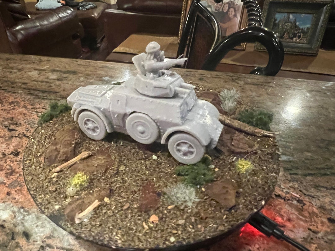 Italian Autoblinda 40 and 41 (includes 3 Turrets and Commander) - Etsy