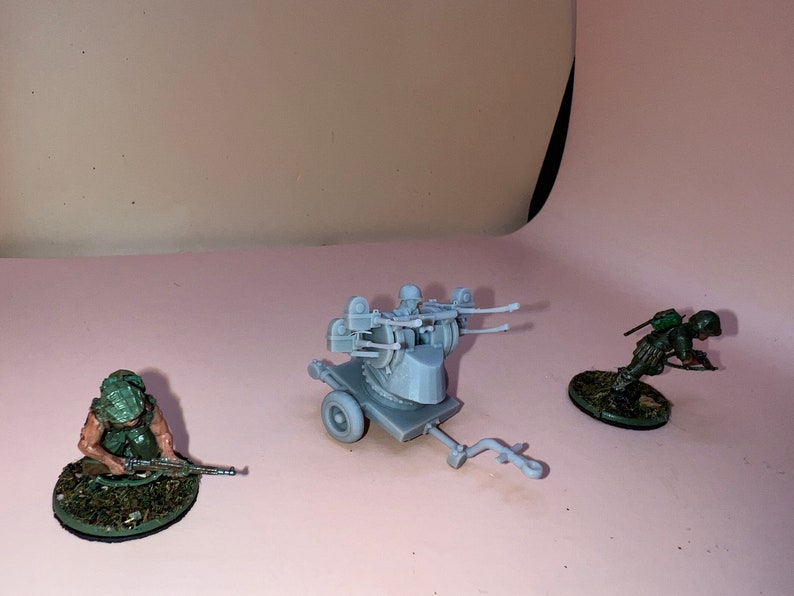 Super Rare M45 Quad Anti Aircraft Gun - Etsy