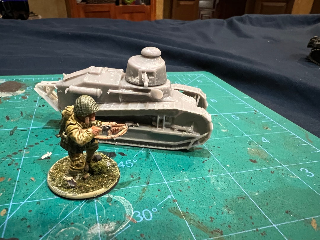 French FT-17 Tank (2 Turrets) - Etsy