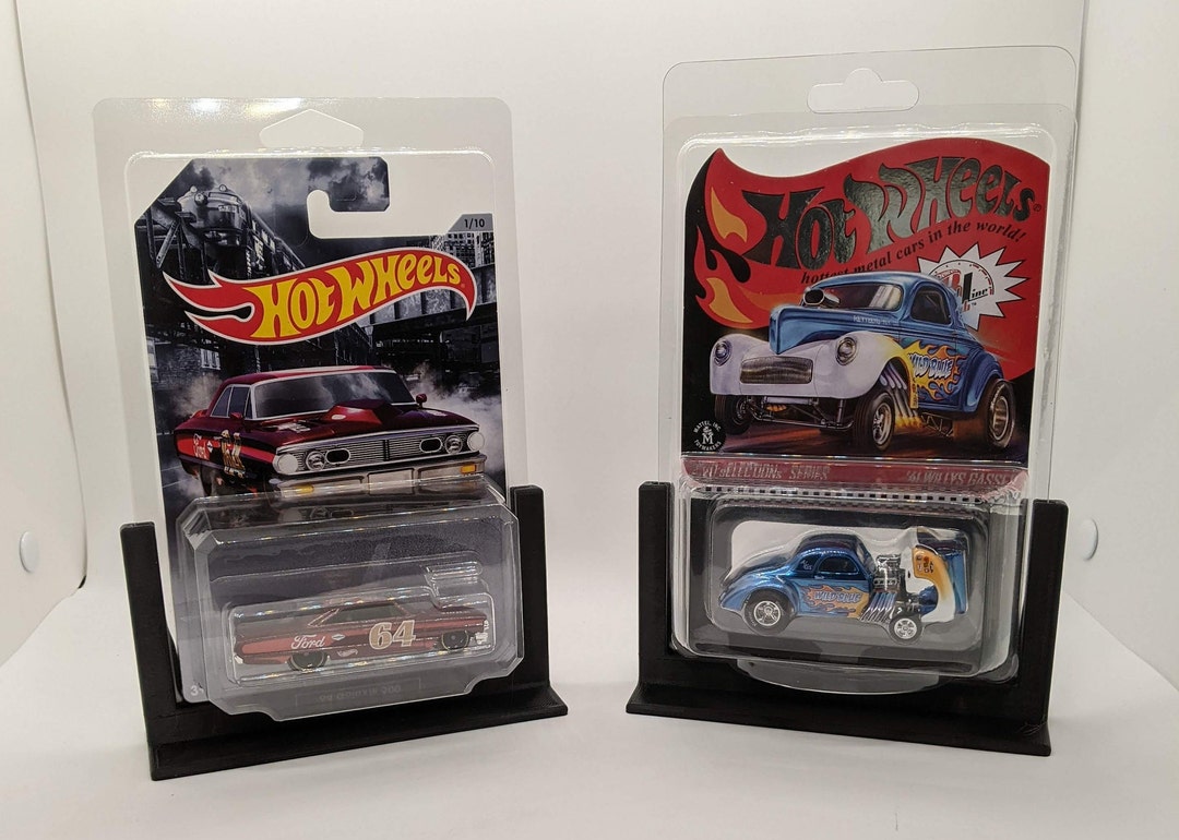 Tabletop Display for Hot Wheels Card in a Protective Case - Sold as a ...