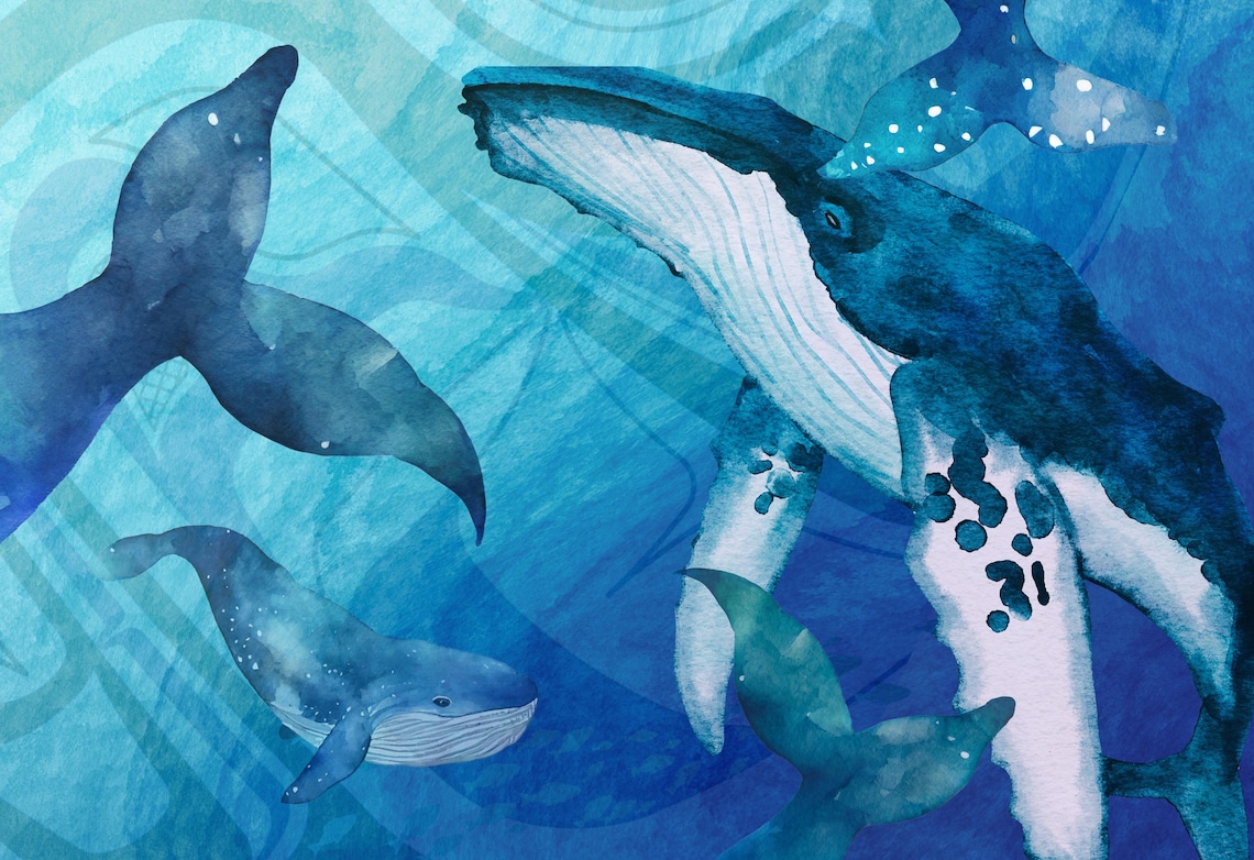 Under the Sea / Indigenous First Nation Nature Ocean Gwa'yam Digital ...