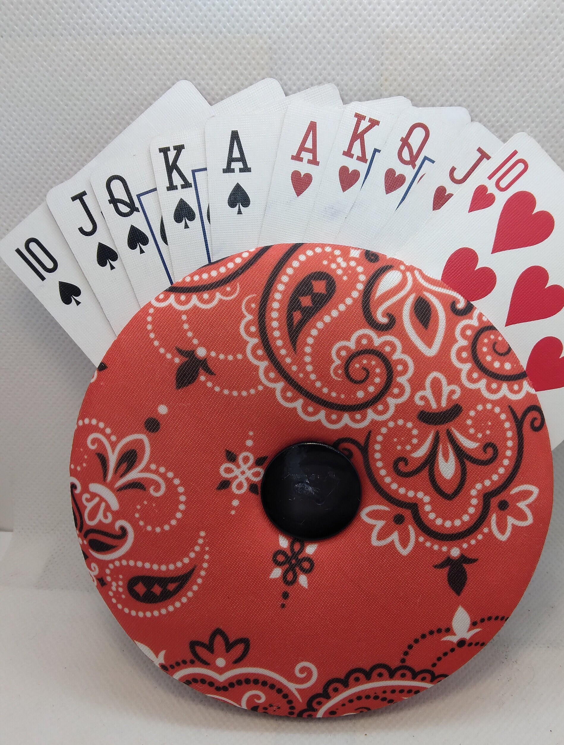 Red Pasley Heavy Duty Card Holder - Etsy