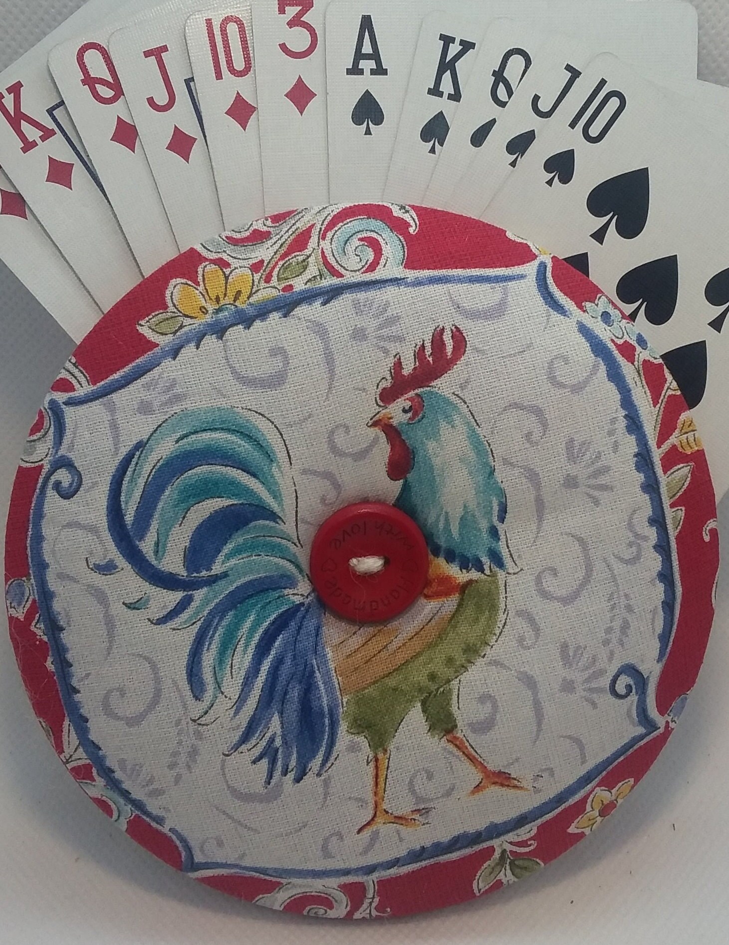 Foghorn Random Rooster Heavy Duty Playing Card Holder - Etsy