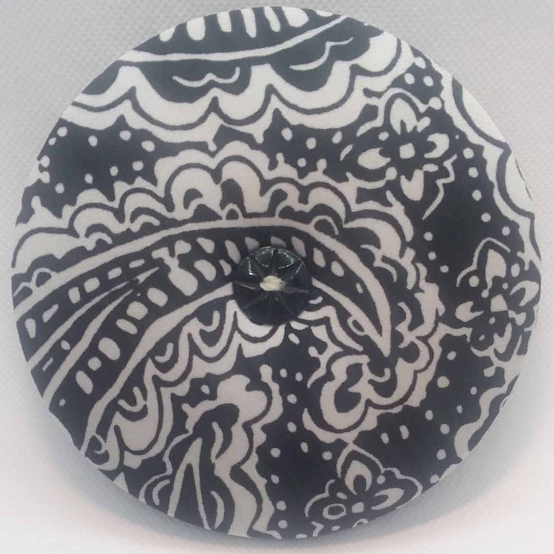 Large Black & White Heavy Duty Pasley Playing Card Holder - Etsy