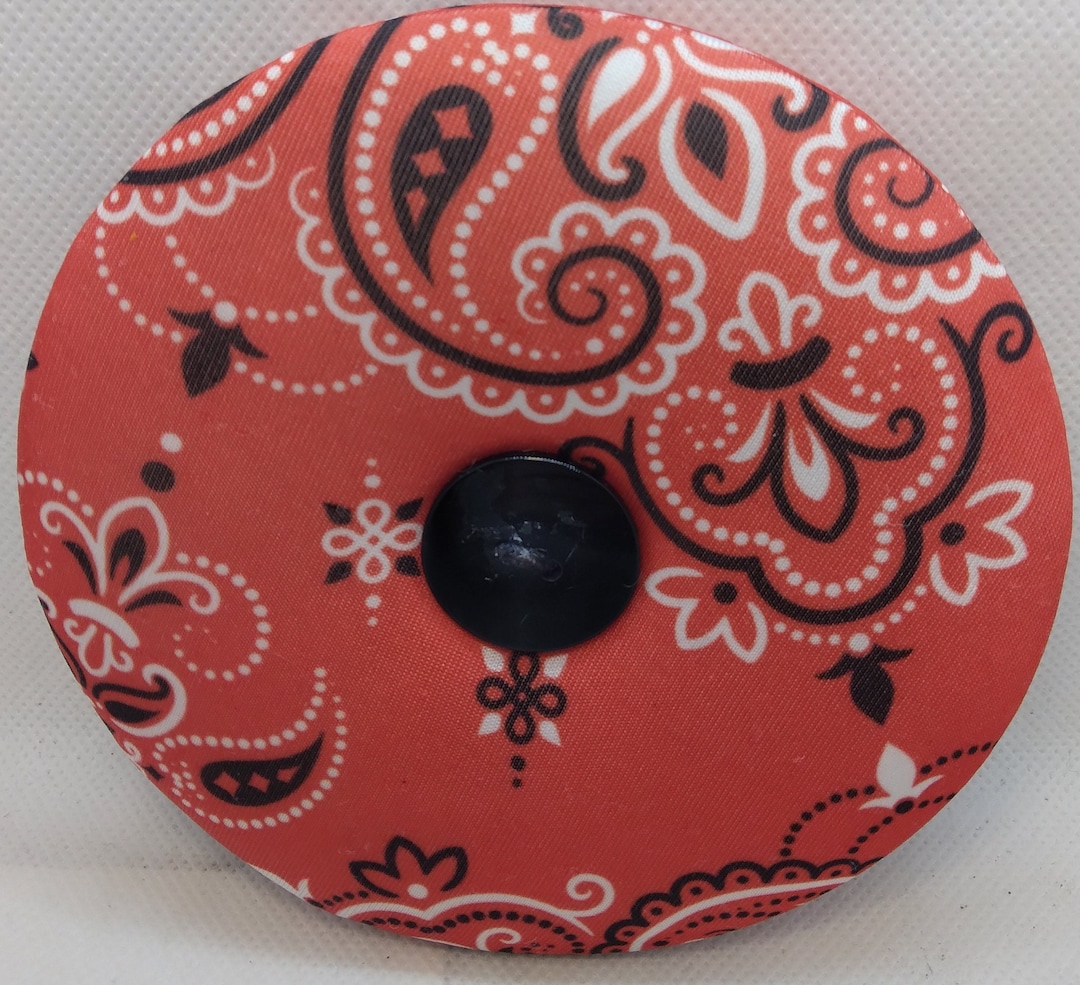 Red Pasley Heavy Duty Card Holder - Etsy