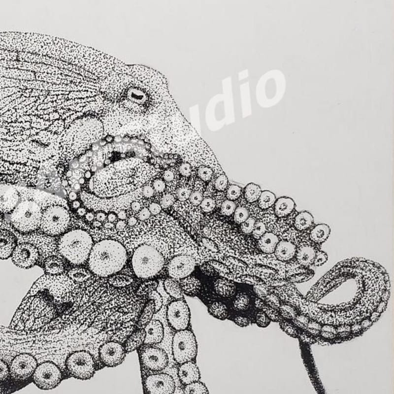 Stippling - Etsy