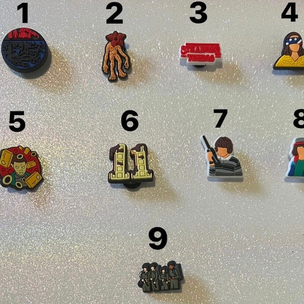Strangers Things Croc Charms - Etsy