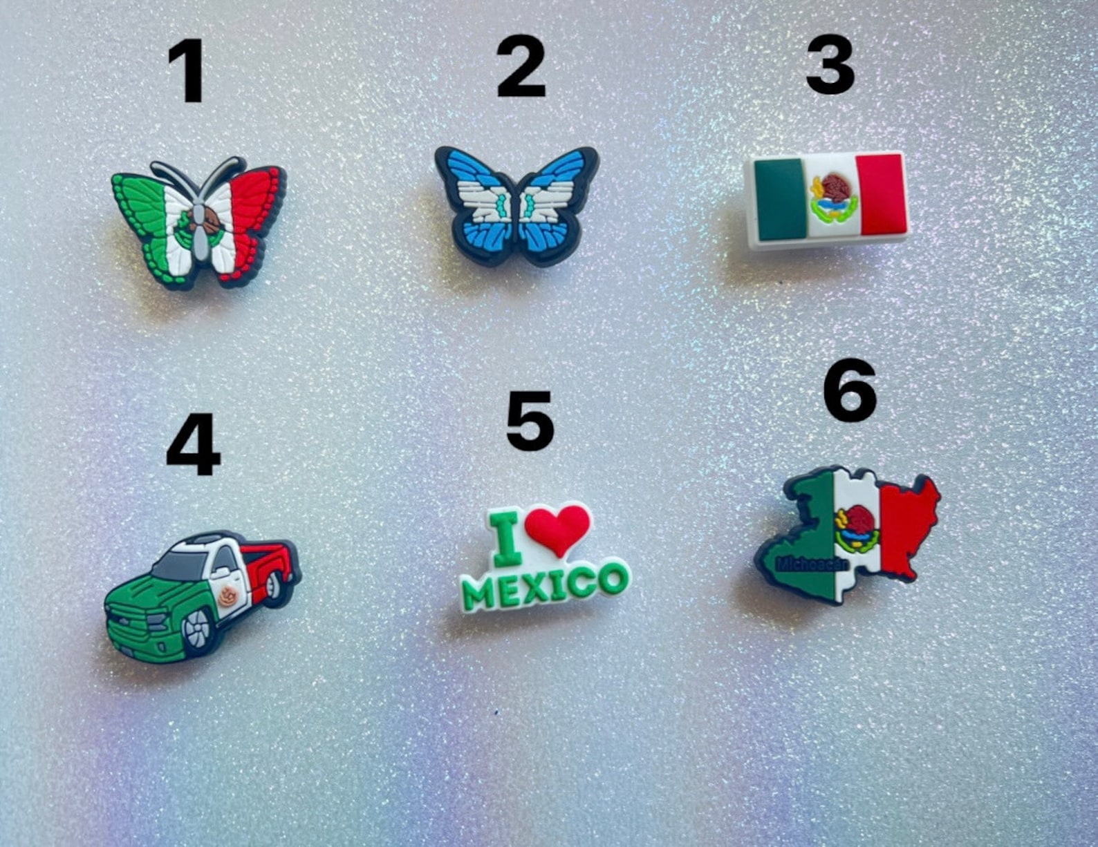 Mexican Croc Charms - Etsy
