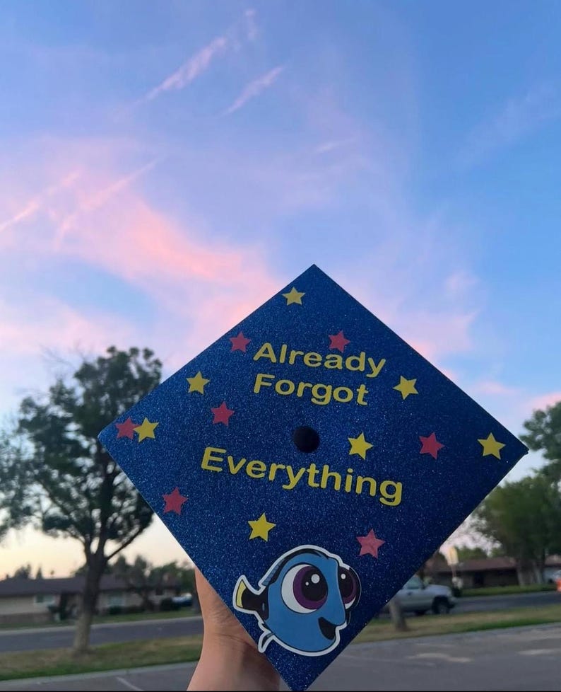 Dory Graduation Cap - Etsy