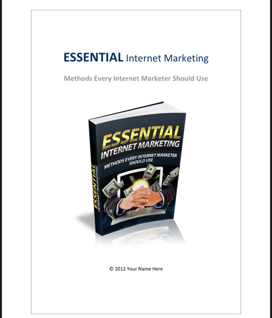 Internet Marketing Essentials Ebook - Etsy