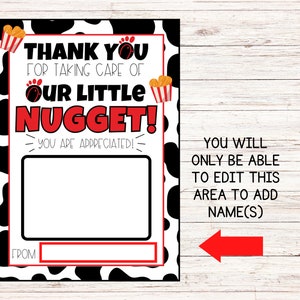 Printable Gift Card Holder for Teacher, Chick-fil-a Gift, Teaching Our ...