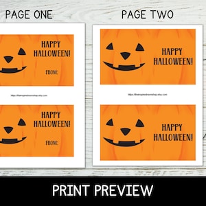 Printable Halloween Fruit Pouch Wrap: Pumpkin Design (instant Download ...