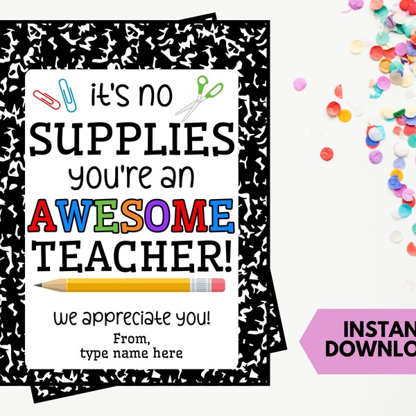 Teacher Gift Basket - Etsy