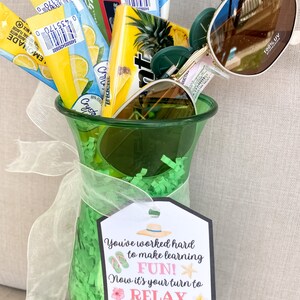 Printable Summer Teacher Gift Tag, End of School Year, You've Worked ...