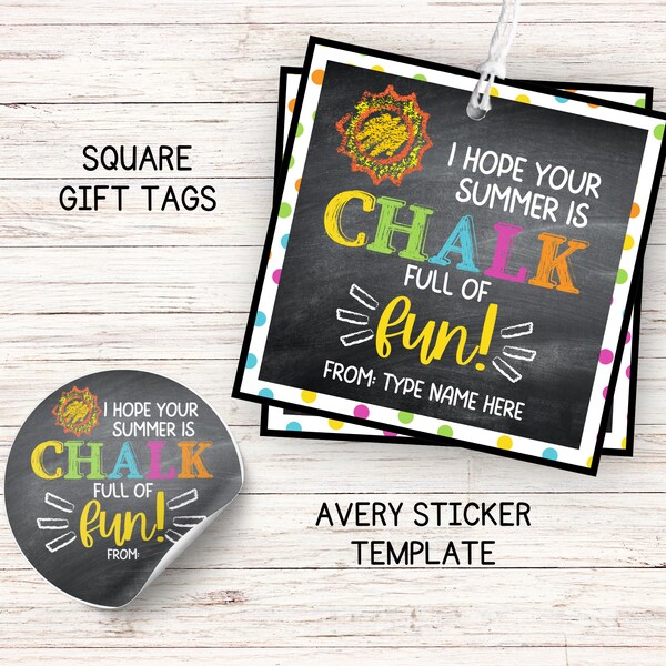 Chalk Stickers - Etsy