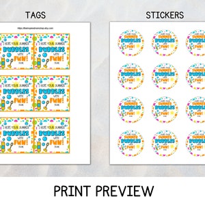 Printable End of the School Year Bubbles Gift Tag Hope Your - Etsy