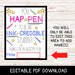 Printable End of the School Year Student Pen Gift Tag, Hap-pen to Be ...