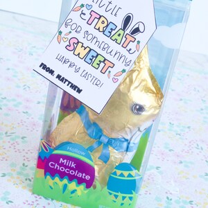 Printable Easter Bunny Treat Gift Tag, Treat for Somebunny Sweet ...