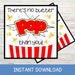 Printable Father's Day Pop Tags No Butter Pop Than You - Etsy