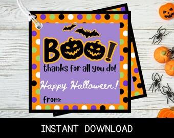 Boo Thanks for All - Etsy