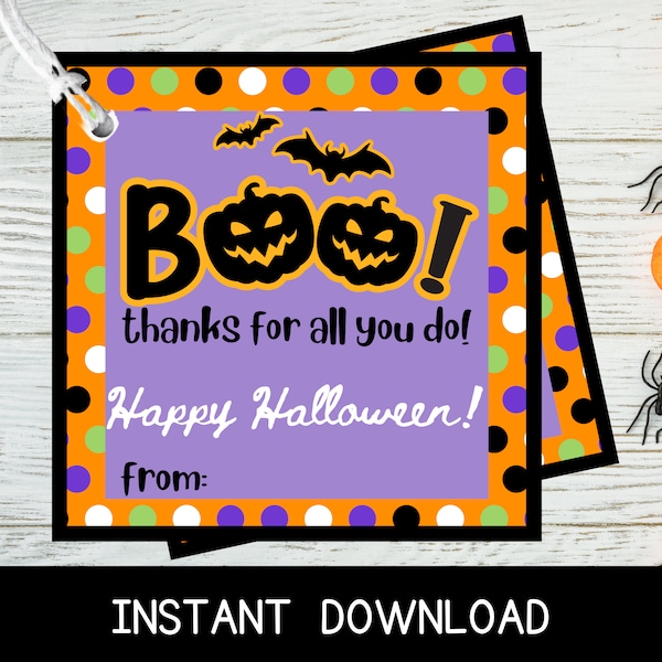 Thank You for All You Boo - Etsy