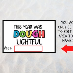 End of Year Student Gift Tags: Beach Bucket Fillers (instant Download ...