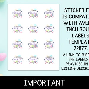 Printable Chalk Gift Tag for Easter Chalk Full of Fun Easter - Etsy