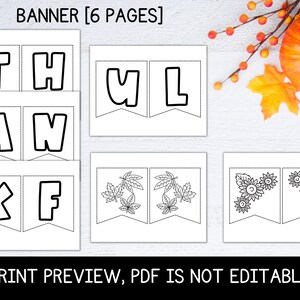 Printable Thanksgiving Kids Coloring Placemat, Kids Table Activity ...