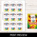 End of Year Crayon Gift Tag: Editable Student Gift (digital Download ...