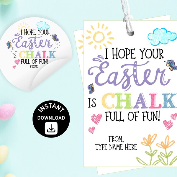 Easter Tags - Etsy