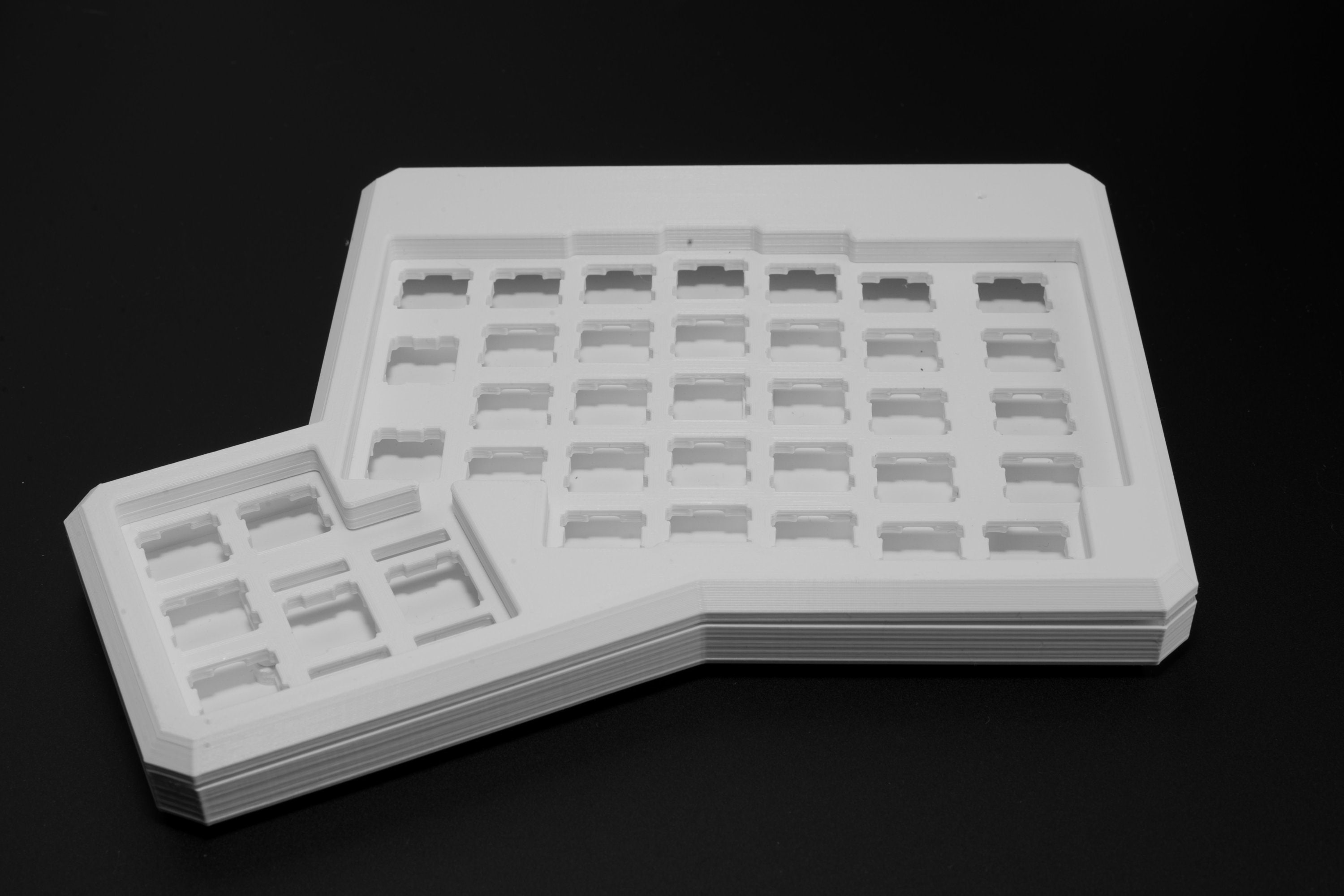 Ergodox custom Case 3D Printed Split Keyboard - Etsy