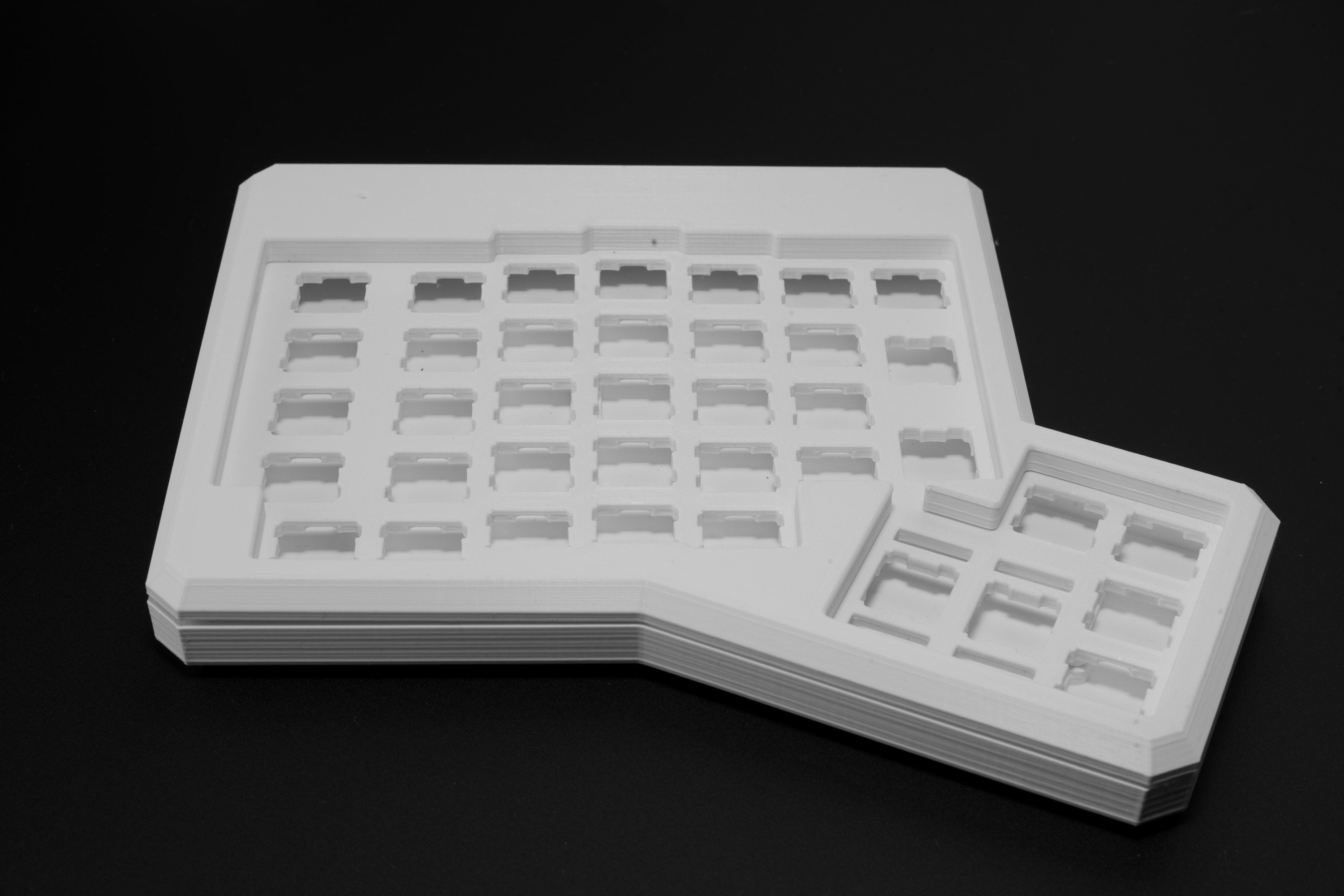 Ergodox custom Case 3D Printed Split Keyboard Case Custom Color Choice ...