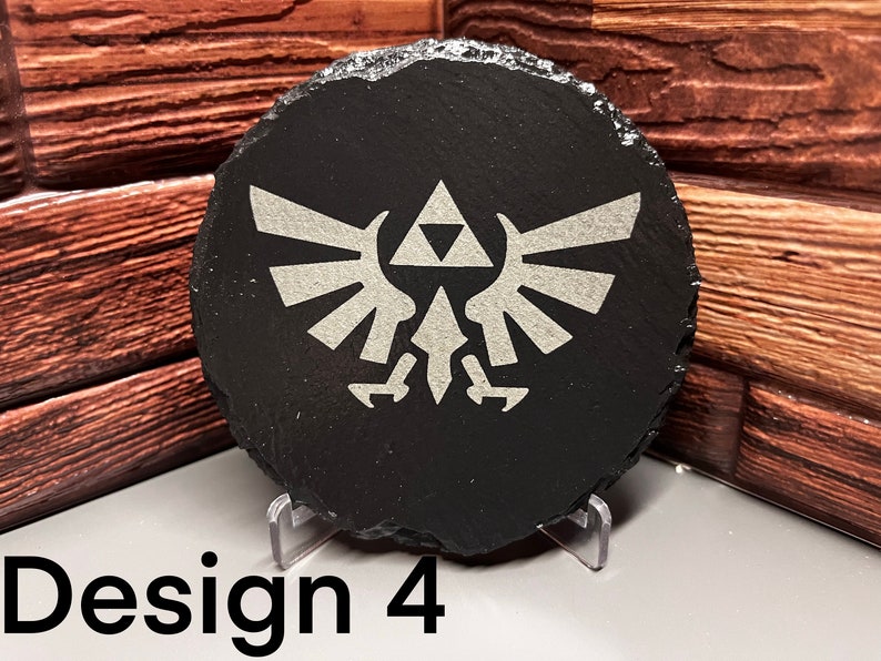 Legend of Zelda Slate Coasters, Tears of the Kingdom - Etsy