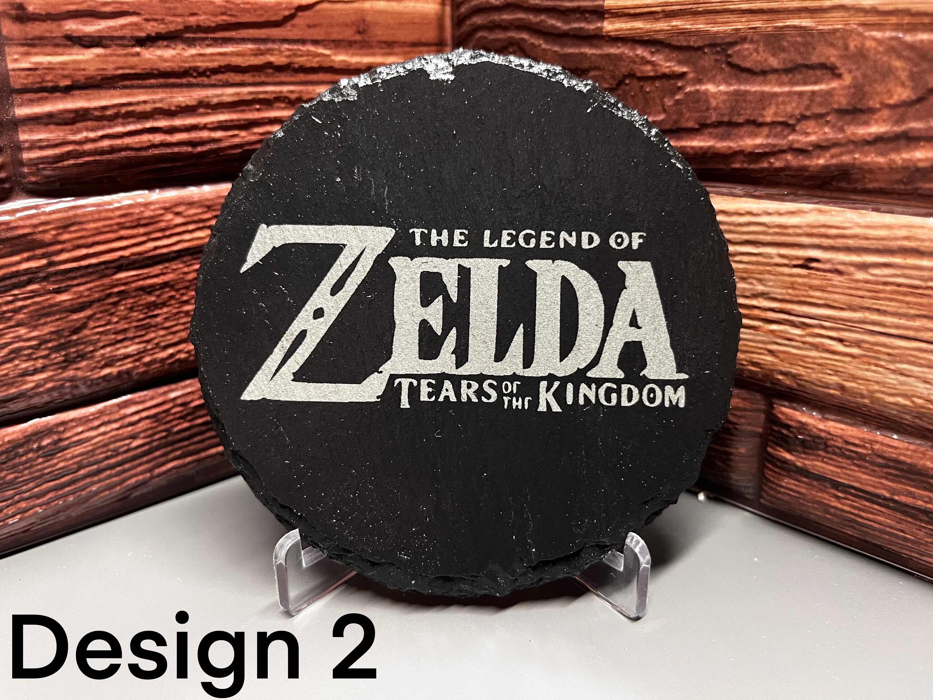 Legend of Zelda Slate Coasters, Tears of the Kingdom - Etsy