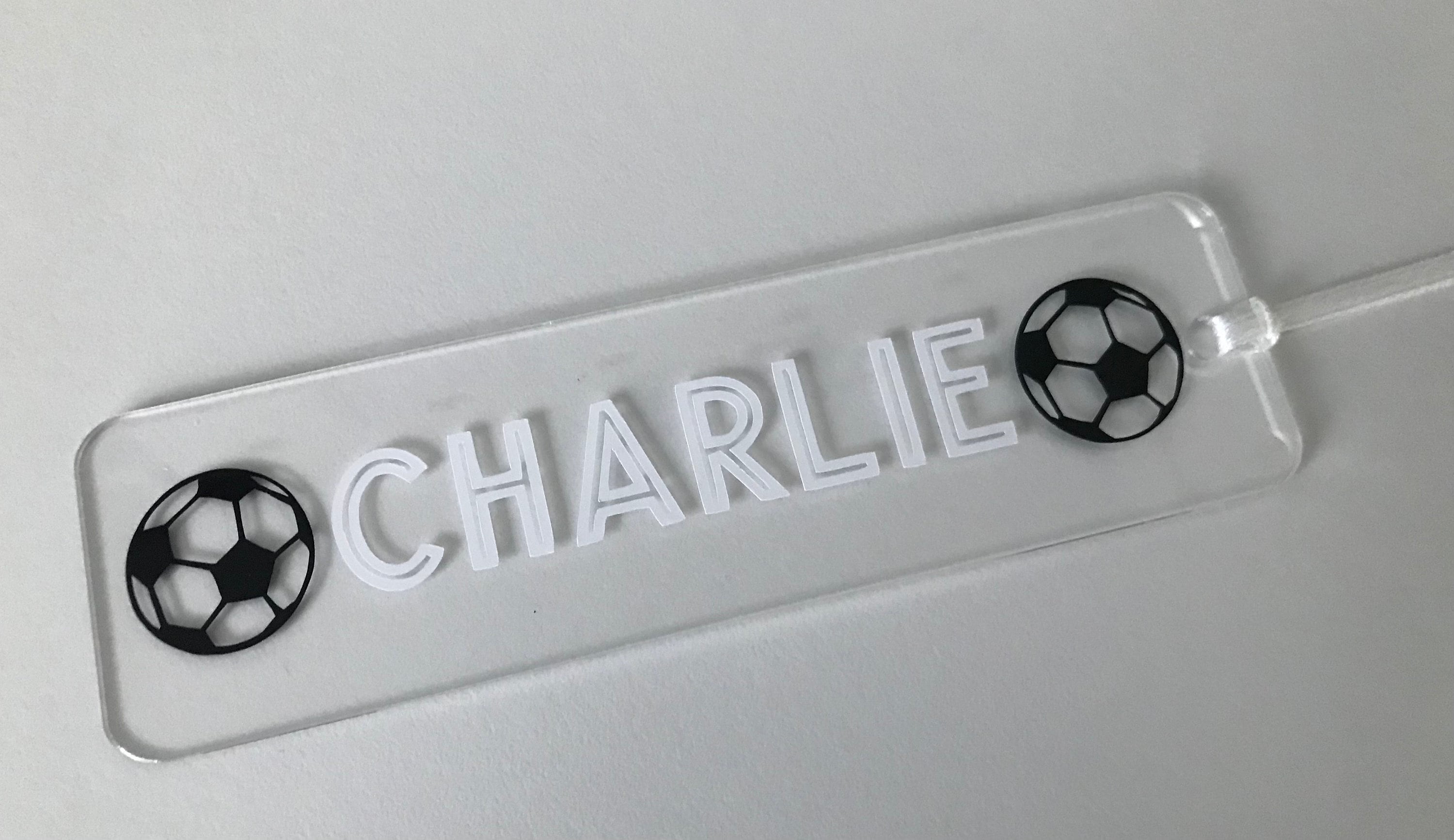 Personalised Football Themed Bookmark - Etsy UK