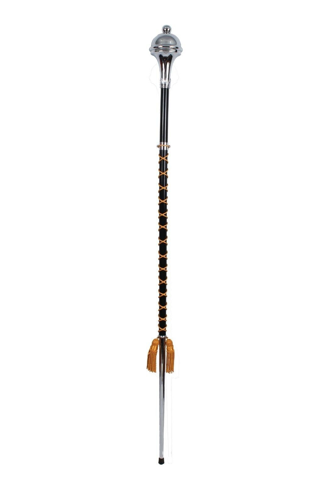 Drum Major Mace Chrome Ball Top Available in Different Colours and ...