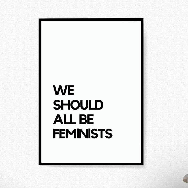 Feminist Poster - Etsy