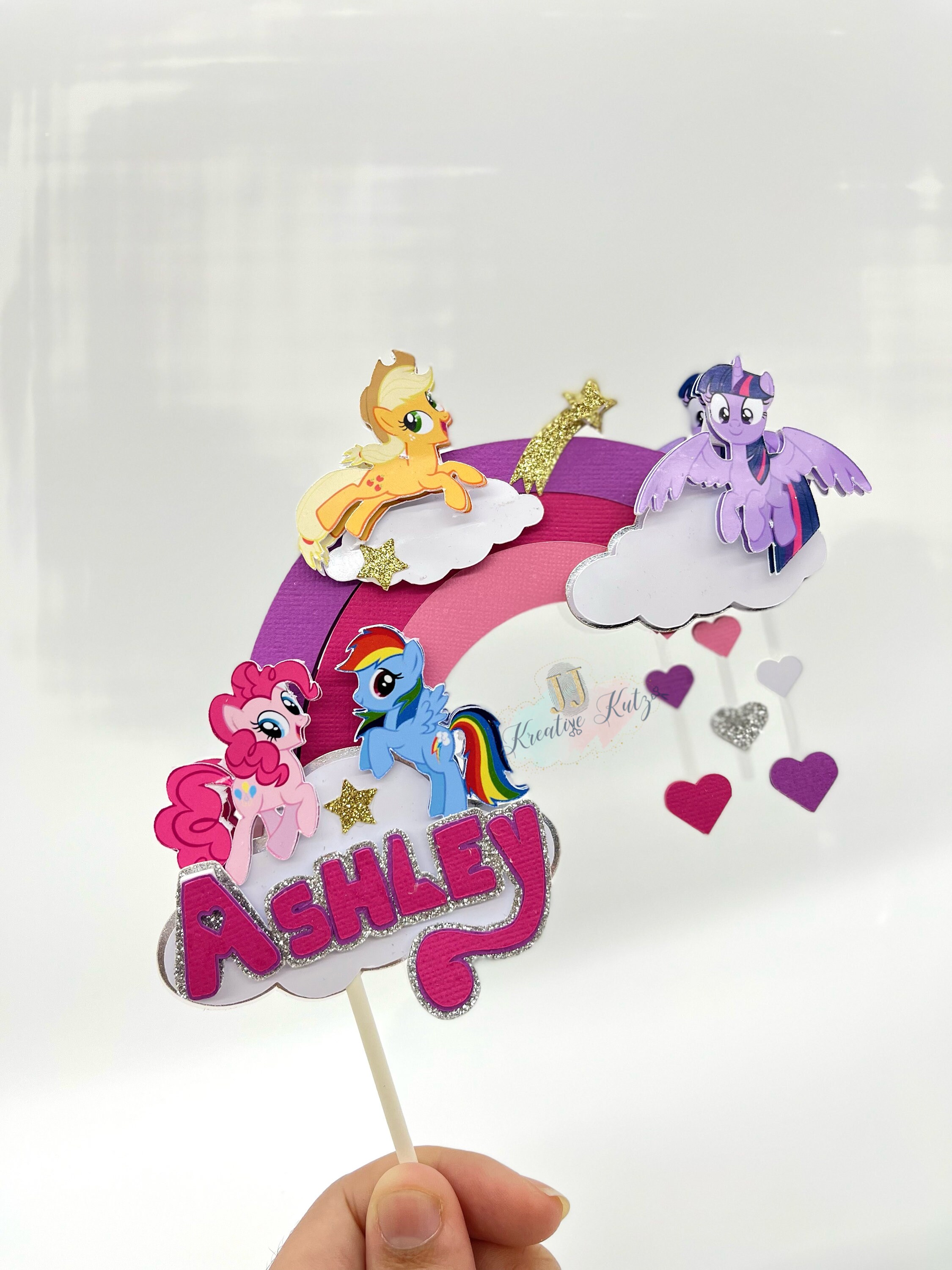 3D Cake Topper - Custom Topper - Shaker Topper - Kids Party ...