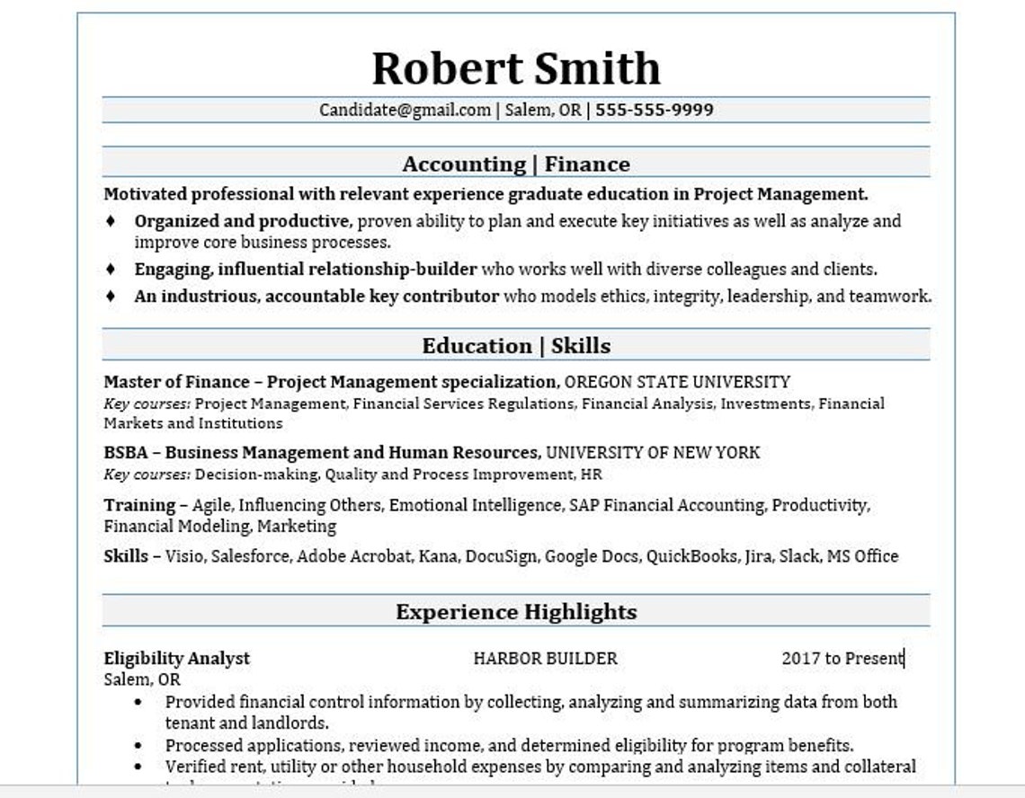Job Seeker Bundle - Professional Resume CV Template, Cover Letter ...